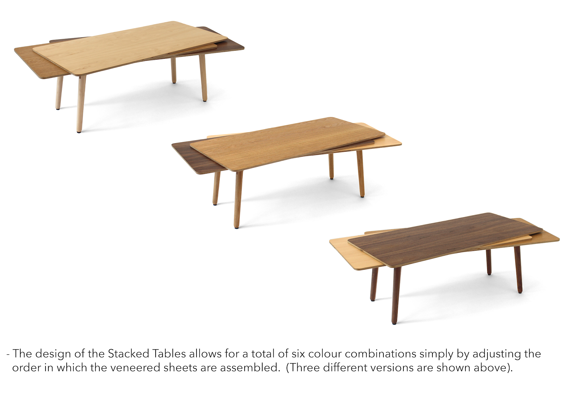 Stacked Coffee Table | Furniture Design Project