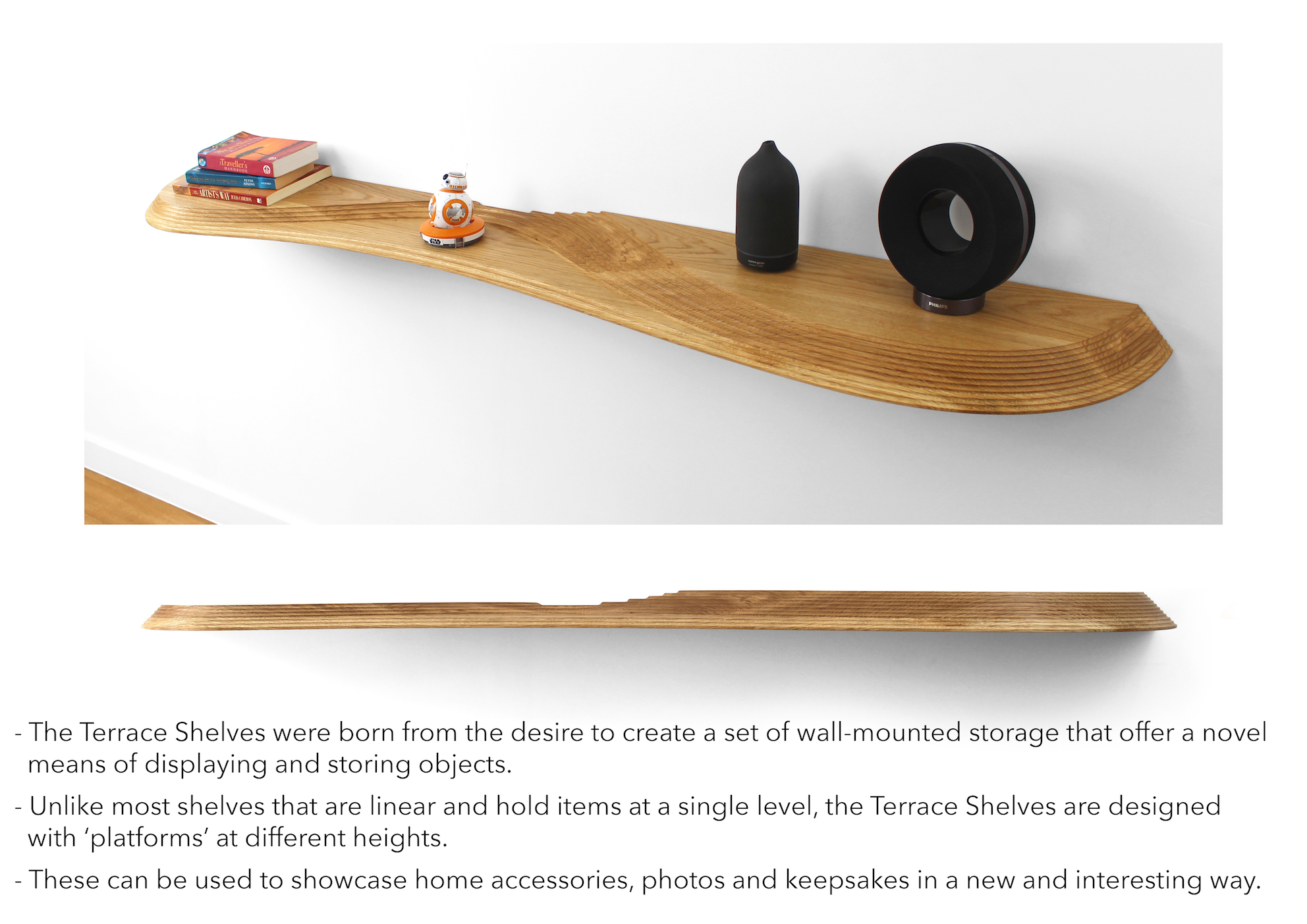 Terrace Wall Shelves | Product Design Project