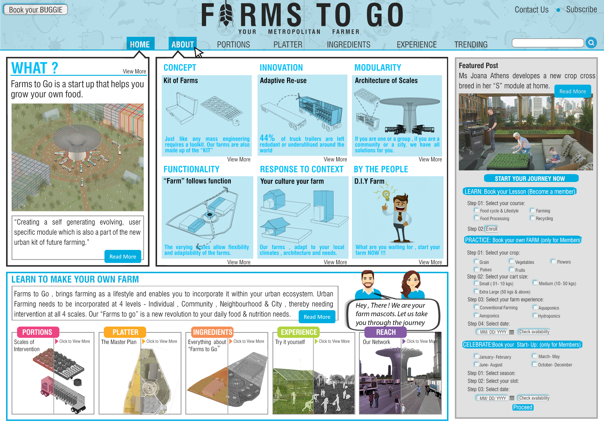Farms to Go | Infrastructure Design Project