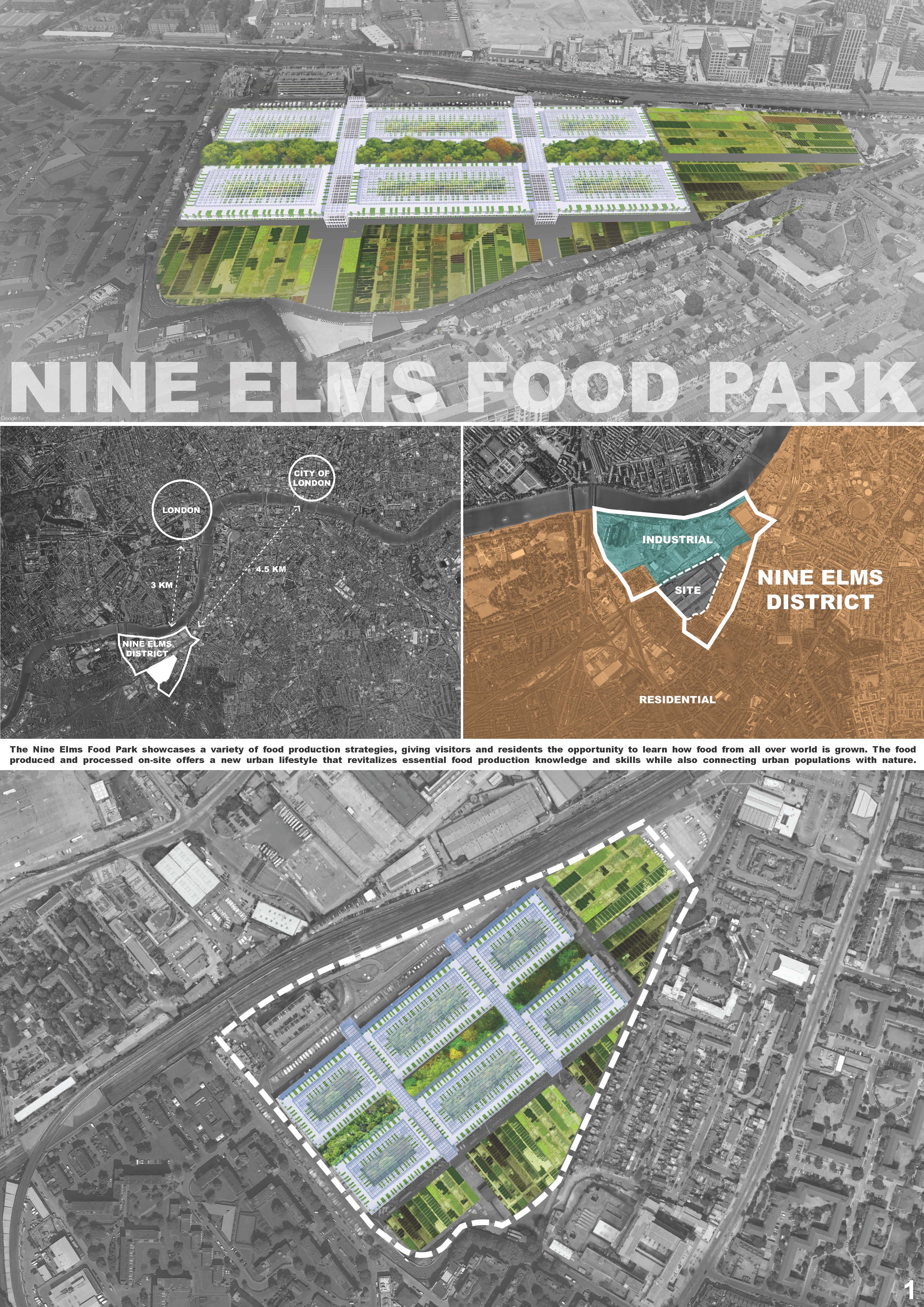 NINE ELMS FOOD PARK | Landscape Design Project
