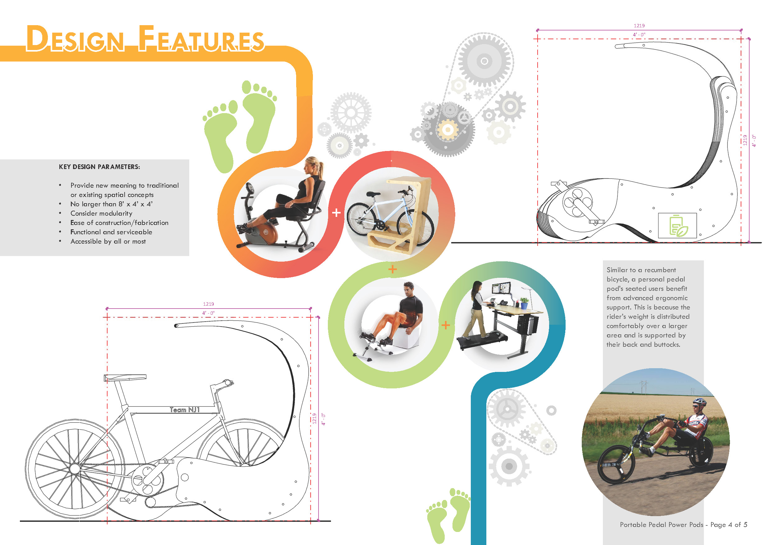 Portable Pedal Power Pods | Product Design Project