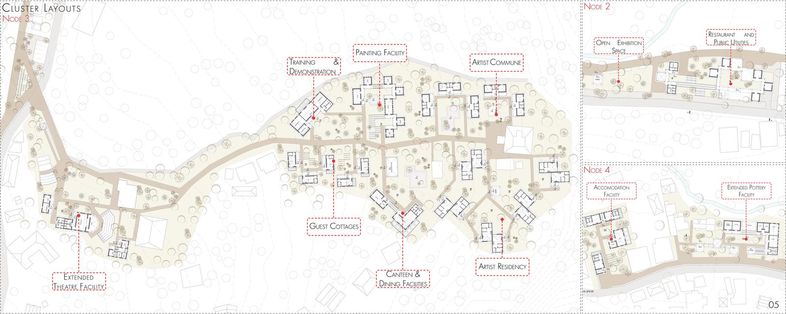 Development of Andretta Artist's Village, Palampur,Himachal Pradesh, India